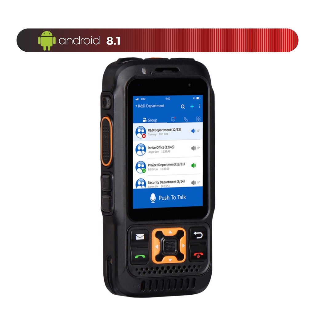 Inrico S100 4G/LTE PoC Portable Radio | Canadian Wireless Supply