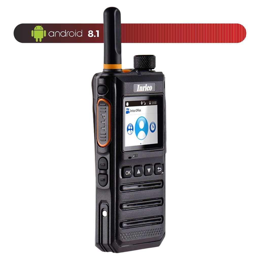 Inrico T640A 4G/LTE PoC Portable Radio | Canadian Wireless Supply