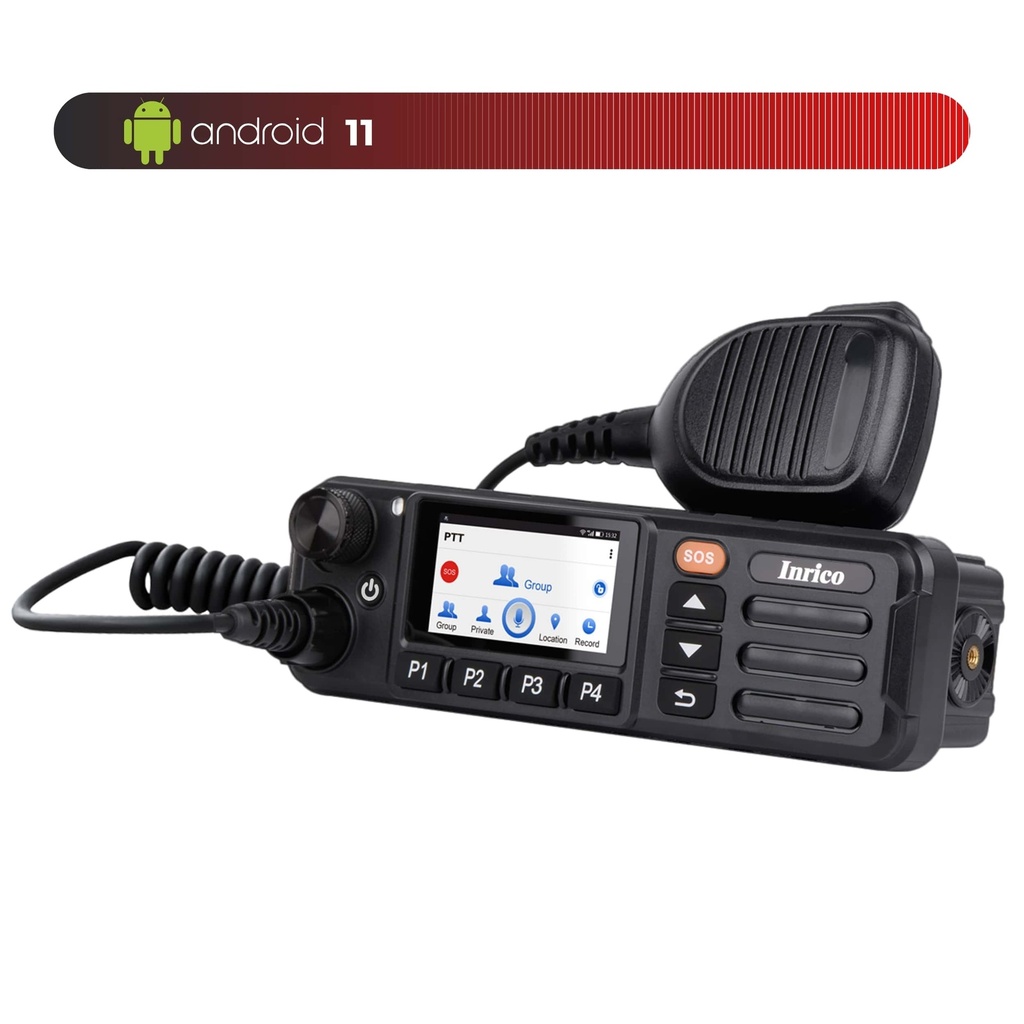 Inrico TM-7 Plus (2023) 4G/LTE Mobile PoC Radio | Canadian Wireless Supply
